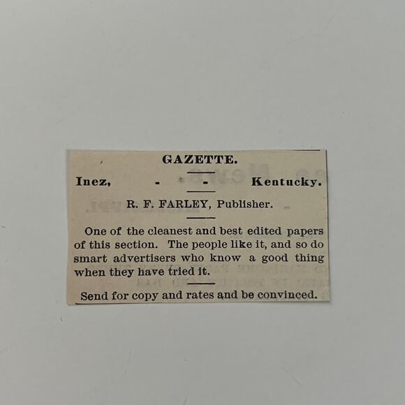 None and/or Unknown | Other | Gazette One Of The Cleanest Papers Rf ...